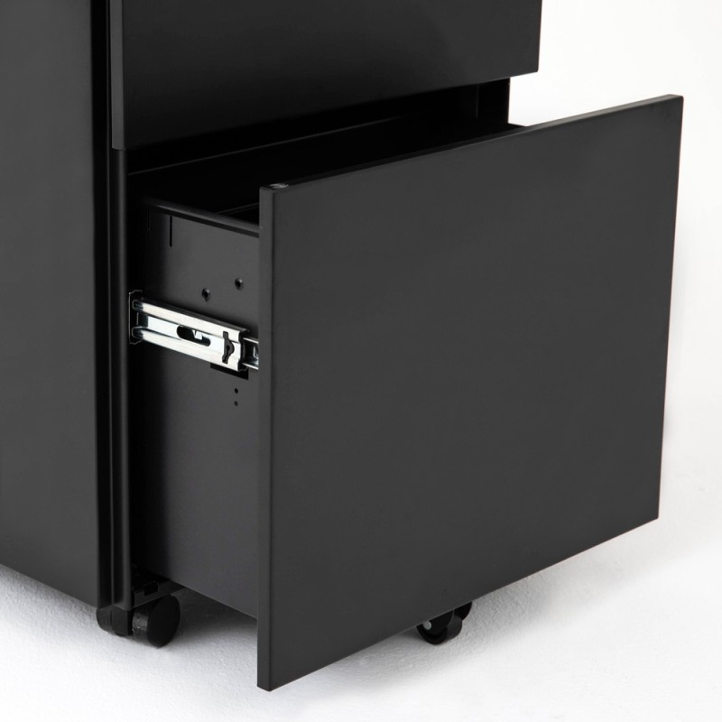 Cajonera con ruedas de metal 3 cajones - Valemob
