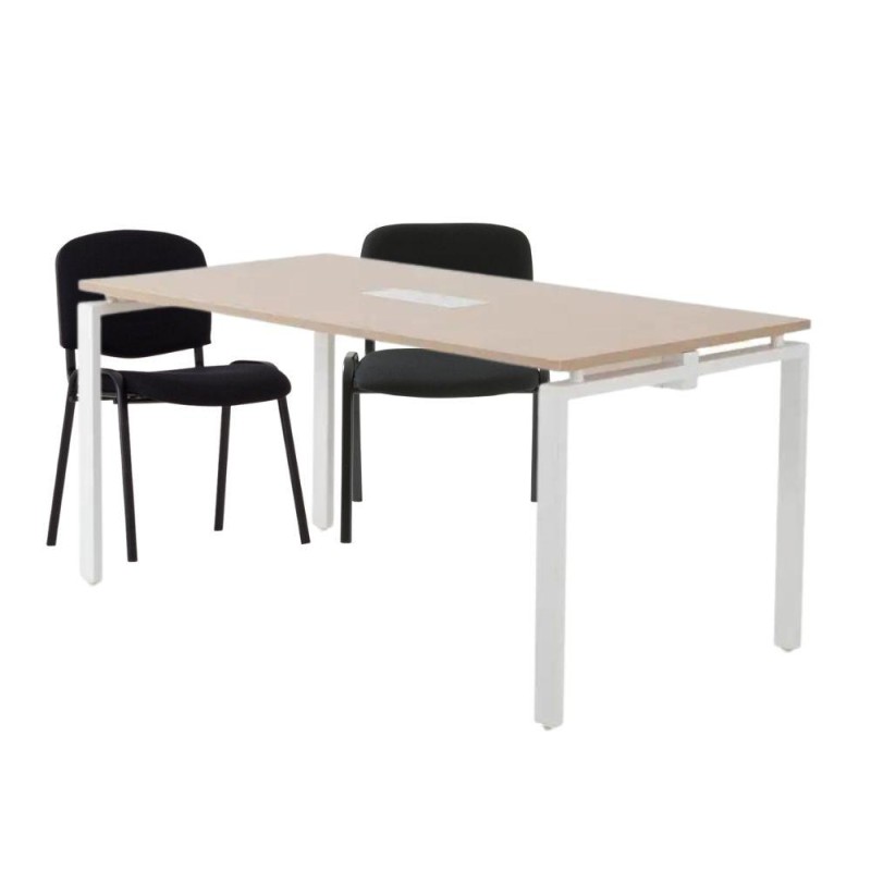 Mesa reunión rectangular para 4 personas OPTIMUM - Valemob