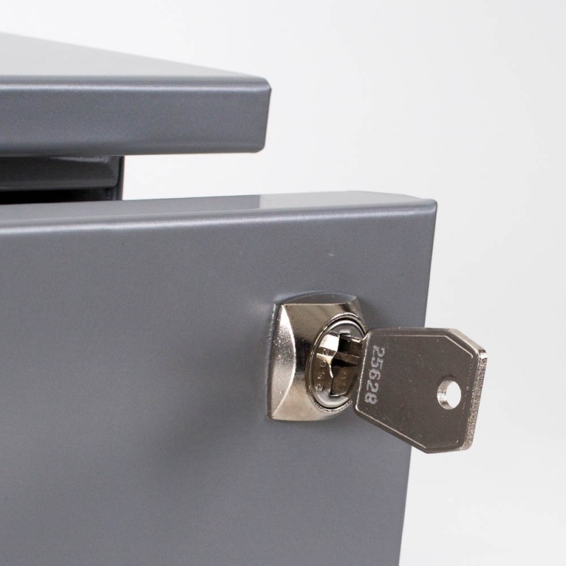 Cajonera con ruedas CUB de metal, 3 cajones - Valemob